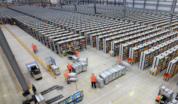 This Is The Definition Of Organized Chaos. Take A Closer Look Inside Amazon
