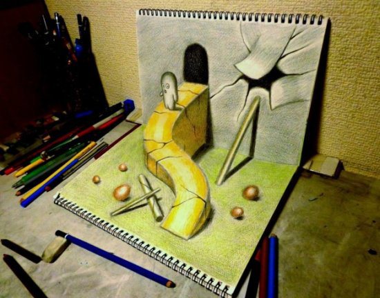 Japanese Artist Explores New Ways To Use Cheap Sketchbooks. Wow, This ... Japanese Artist Explores New Ways To Use Cheap Sketchbooks. Wow, This ...