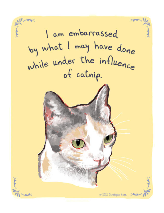 Artist Creates Hilarious Posters Of Dogs And Cats Confessing Their ...