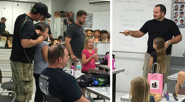 This Dad Created A 'Dads And Daughters' Hair Class To Teach Other ...