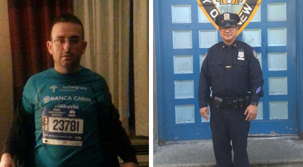 NYPD Officer Reading A Story About A Missing Marathon Runner Looks Up ...