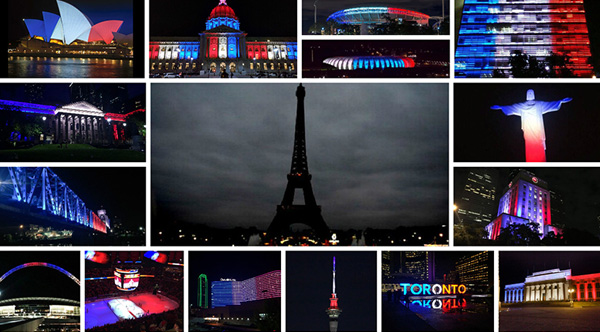When Paris Turned Out Its Lights, The Rest Of The World Turned Them On
