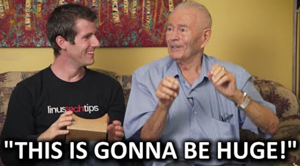 A 91-Year-Old Grandpa's First Encounter With High Tech Google Products A 91-Year-Old Grandpa's First Encounter With High Tech Google Products