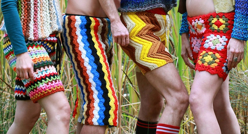 These Crocheted Shorts For Men Are The New Fashion Trend You Have To See