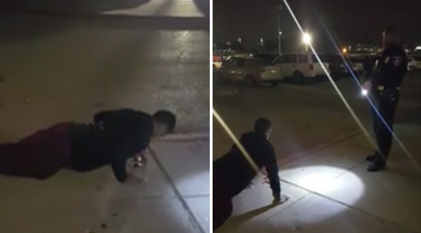 Texas Police Officer Makes Teen Do 200 Push-Ups Instead Of Arresting Him