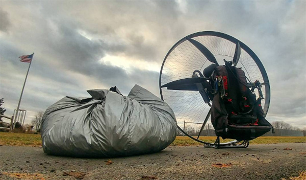 Watch This Guy Fly To 15,000 Feet On A 'Powered Lawn Chair'