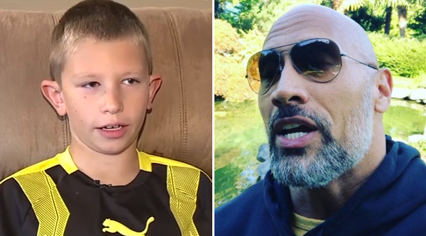 10-Year-Old Saves Brother's Life With Moves He Learned From The Rock